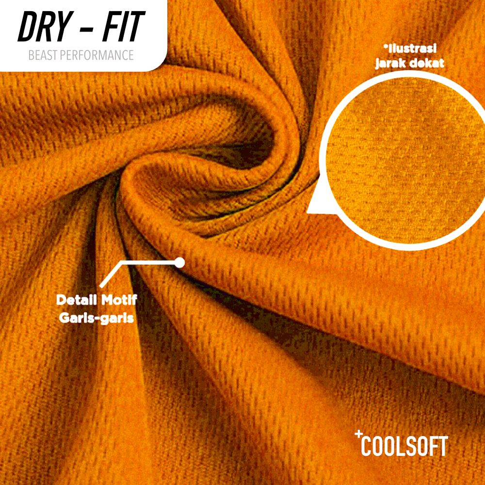 Jual Kaos Running COOLSOFT DRY FIT Baju Olahraga Lari Pria Gym Pakaian ...