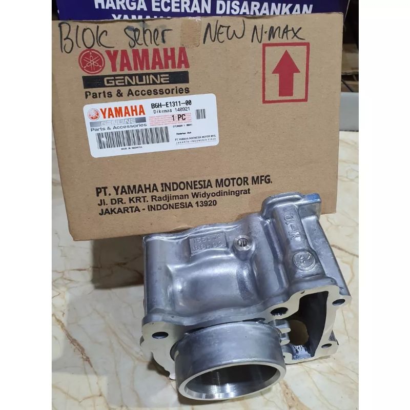 Jual BLOK SEHER BORING PISTON YAMAHA NEW NMAX 155 CC NEW AEROX B6H ...