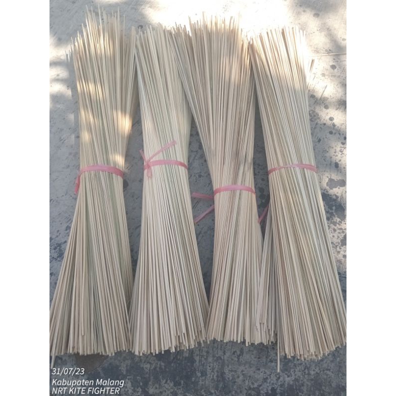 Jual RUJI BAMBU APUS CUSTOM 100 BIJI (50-60CM SERUTAN 2,7) | Shopee ...
