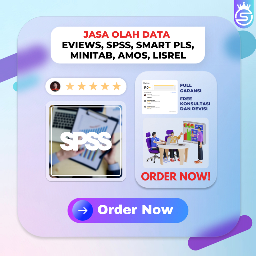 Jual Analisis Olah Data Eviews Spss Smart Pls Amos, Cepat Akurat ...