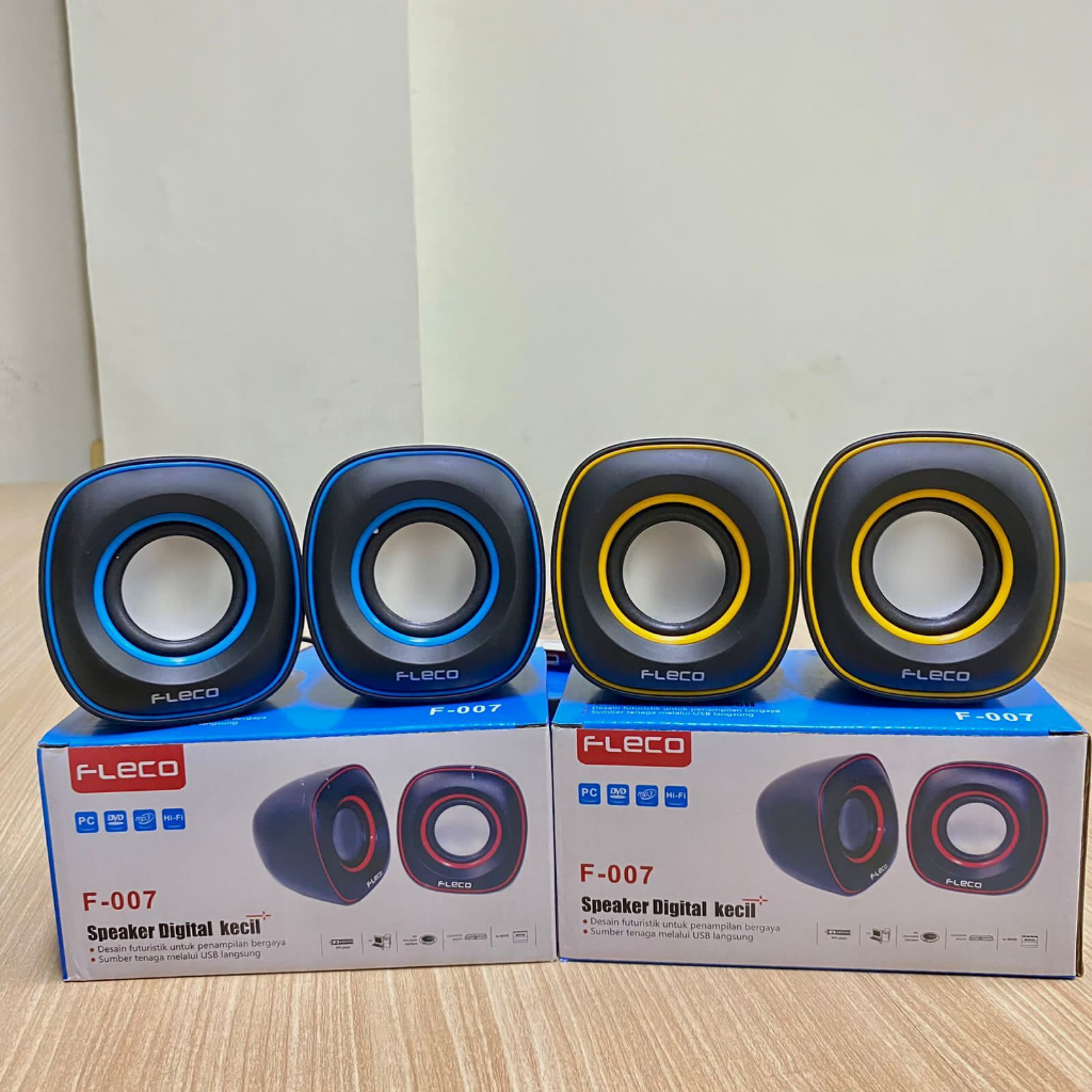 Jual F-007 Speaker Aktif Multi fungsi FLECO original F007 Speaker ...
