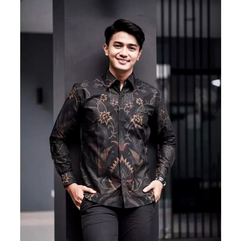 Jual KEMEJA BATIK MOTIF ARGANI | Shopee Indonesia