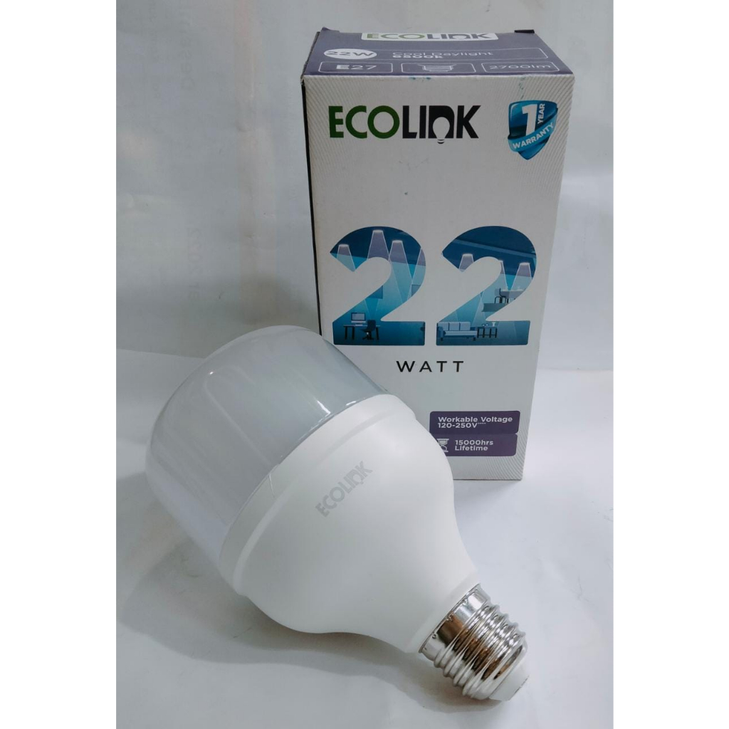 Jual LAMPU LED BULB 22W ECOLINK BOHLAM LED BULB | Shopee Indonesia
