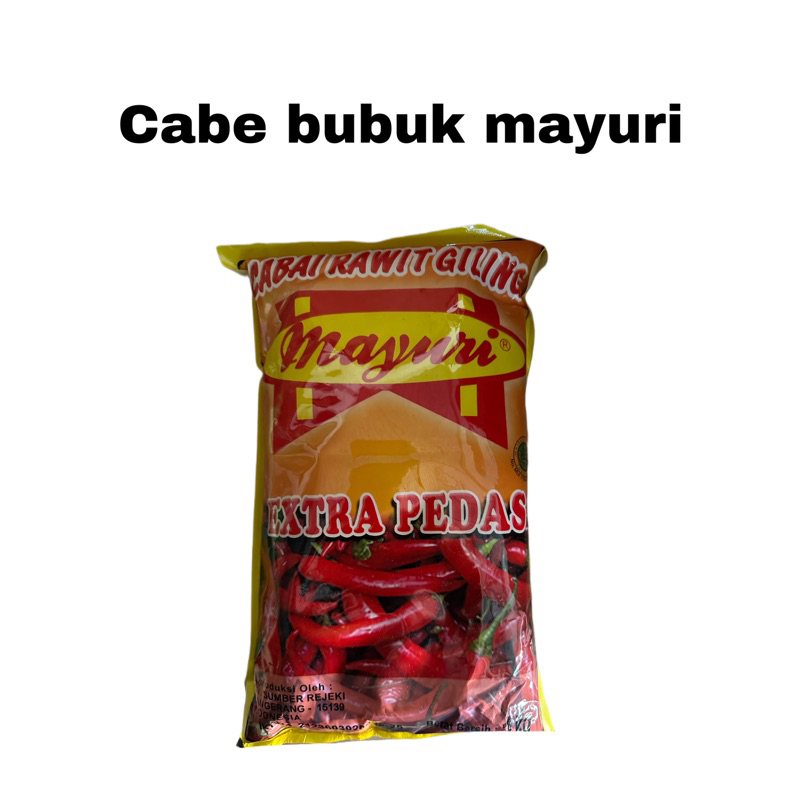 Jual Mayuri Cabe Bubuk / Cabai Bubuk / Cabai Giling Halus Super Pedas1 ...