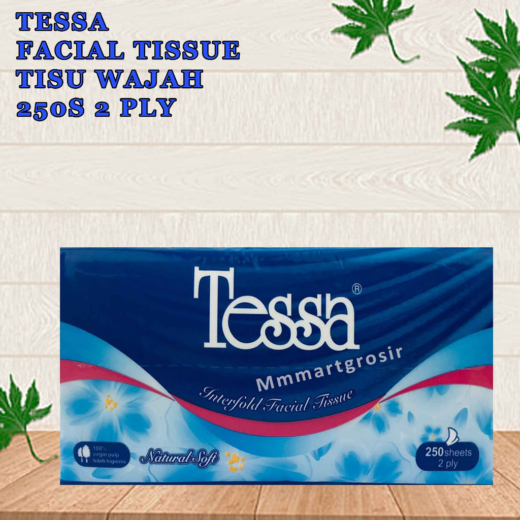 Jual Tissue Tessa / Facial Tissue / Tissue Natural Soft / Isi 250 ...