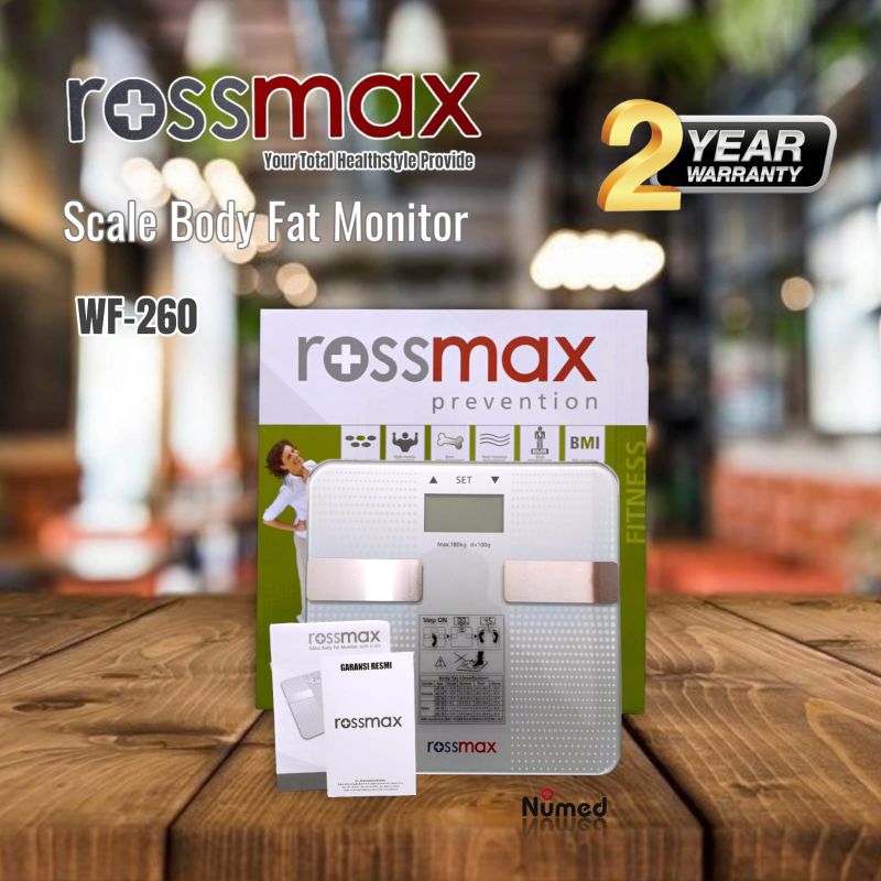 Jual Timbangan Badan Digital Rossmax WF260 Body Fat Monitor / Body Fat ...