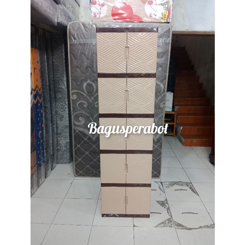 Jual lemari plastik 5 susun virus | Shopee Indonesia