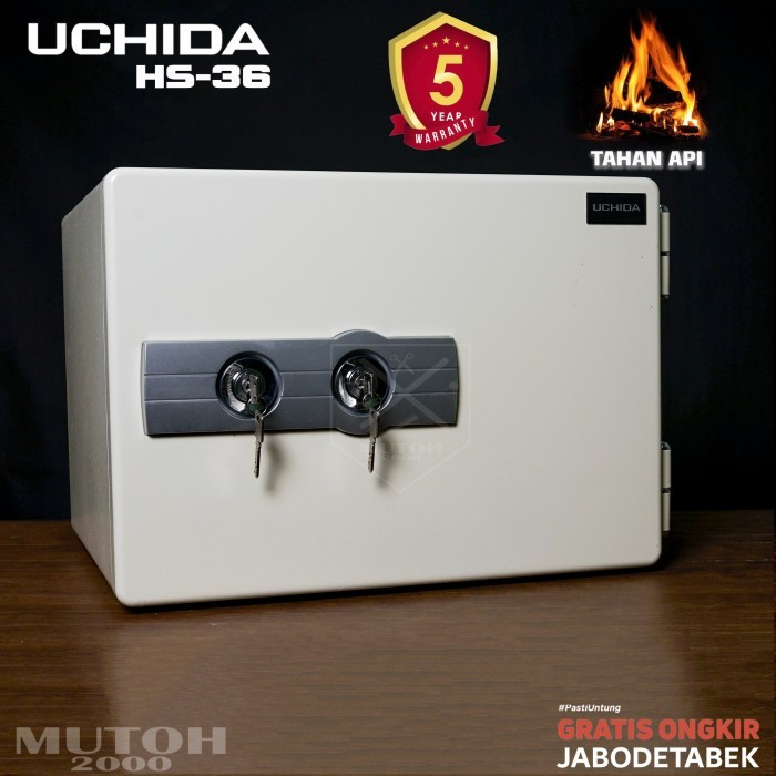 Jual BRANKAS / BRANGKAS UCHIDA HS-36 TAHAN API BERGARANSI 5 TAHUN READY MAKASSAR PROMO | Shopee ...