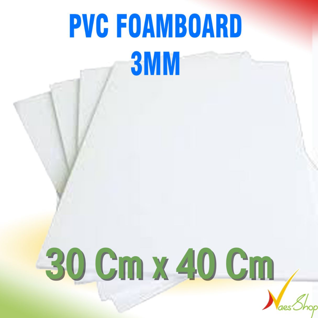 Jual PVC Foamboard 3mm / 30cm x40cm | Shopee Indonesia