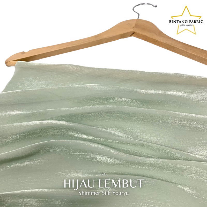 Jual Bahan Kain Dress Shimmer Silk Youryu 0,5 meter | Shopee Indonesia