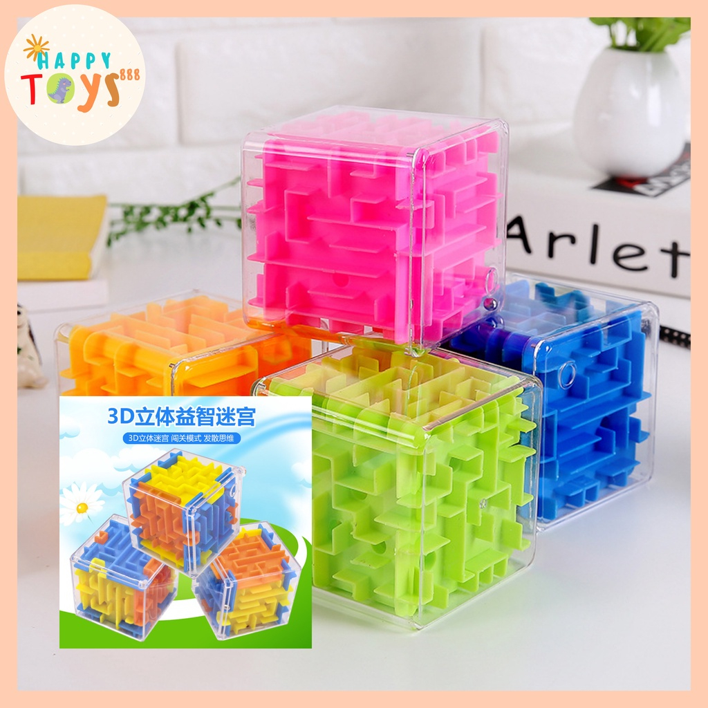 Jual ANGEL 3D Maze Labirin Mini Cube Mainan Puzzle Ball | Shopee Indonesia