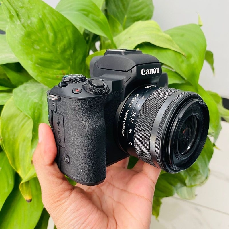 Jual Canon Mirrorless M50 Kit Second Kamera Kiss Eos M Kondisi Mulus ...