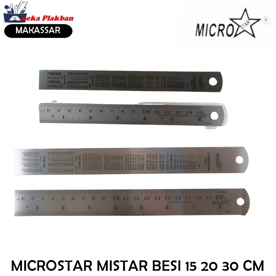 Jual [PCS] PENGGARIS BESI 15CM 20CM 30CM MISTAR BESI TPS | Shopee Indonesia