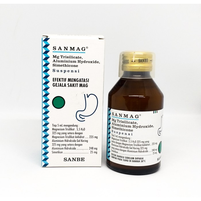Jual Sanmag Sirup 120ml - Obat Asam Lambung dan Maag | Shopee Indonesia