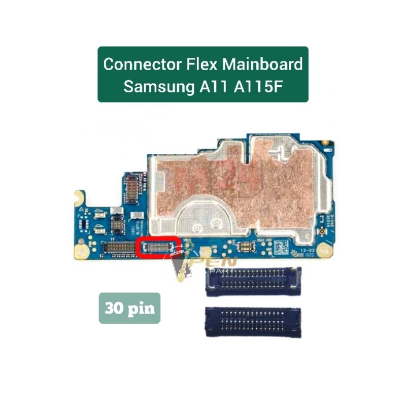 Jual Konektor Mainboard Sam A11 A115F Org Soket Flexibel Connector ...