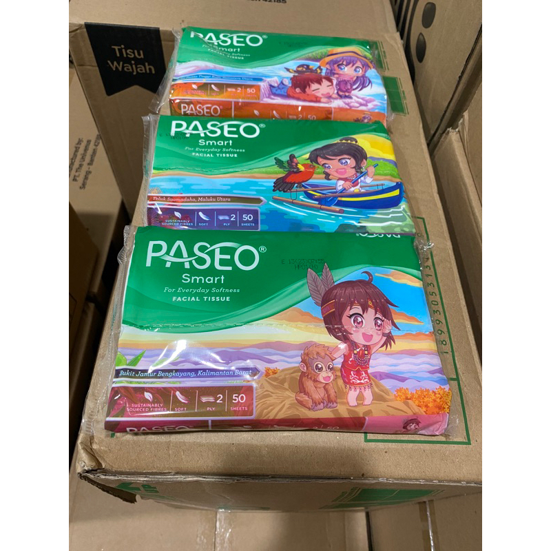 Jual Paseo Smart Travel Pack 50sheets 2ply GRATIS ONGKIR (ShopeePay ...