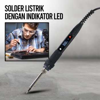 Jual Alat Solder Listrik Lengkap 60 Watt 220 Watt Pakai LCD Electric ...
