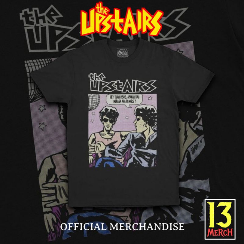 Jual Kaos The Upstairs- Mars Original / Kaos Band Original / Official ...
