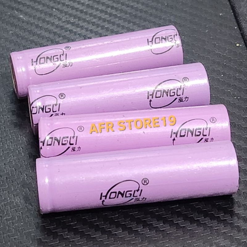 Jual Battery Batre Baterai Li-ion 18650 Hongli dan Polos 3.7V 1200mAh ...