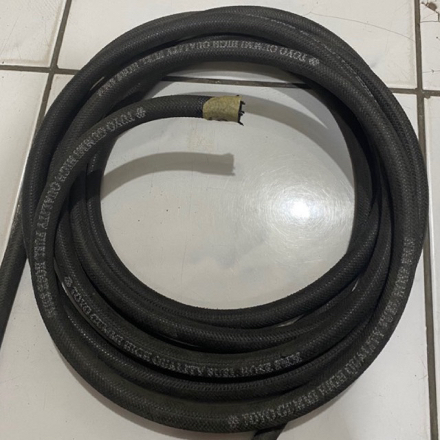 Jual SELANG BENSIN / SOLAR DIAMETER LUBANG 8mm (harga per meter ...