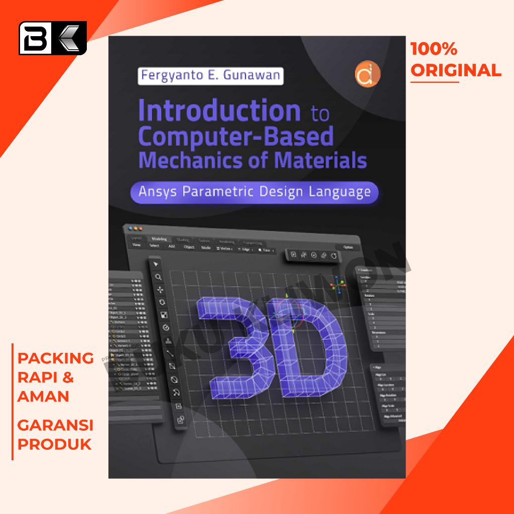 Jual Buku Introduction to Computer-Based Mechanics of Materials: Ansys Parametric Design ...