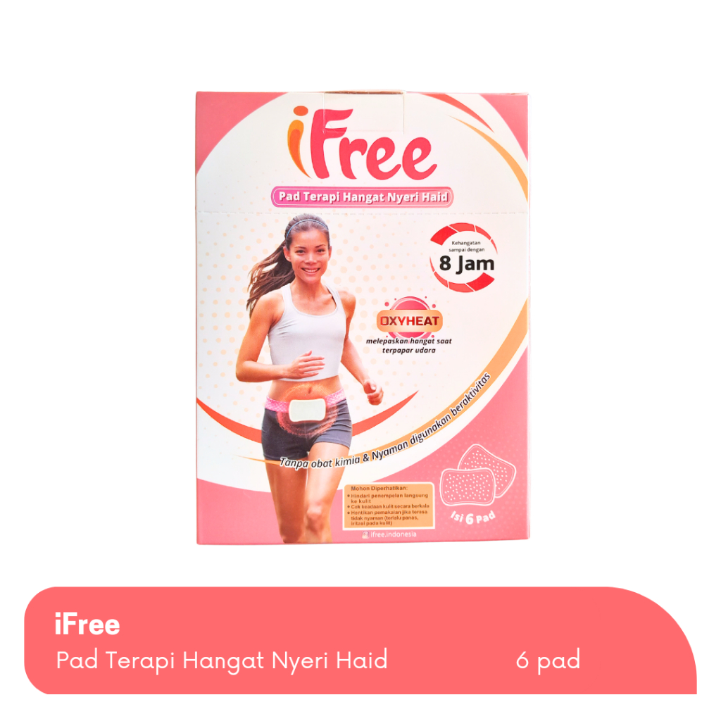 Jual IFREE Pad Terapi Hangat Nyeri Haid Isi 6 Pad | Shopee Indonesia