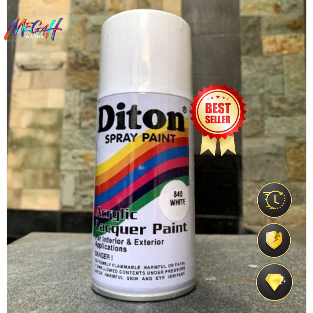 Jual Pilok Pilox Cat Semprot Diton 150cc black doff 884 clear 8540 putih-840 biru hitam 839 ...