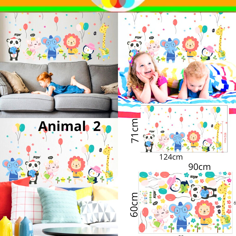 Jual WALL STICKER WALLSTCIKER WALLSTIKER STIKER SETIKER DINDING MOTIF ...