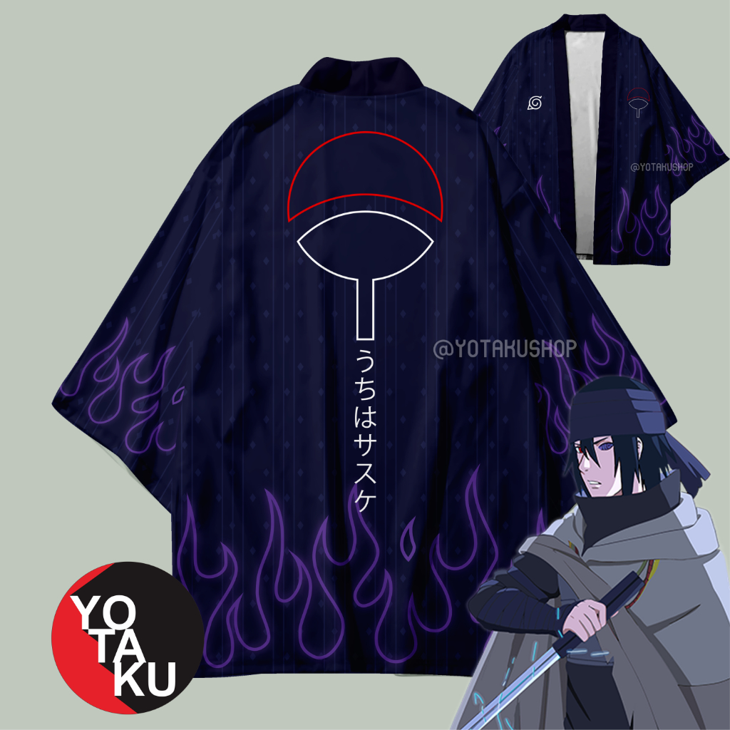 Jual Haori Cardigan Anime Naruto Uchiha Seri 2 Kostum Cosplay Jepang ...