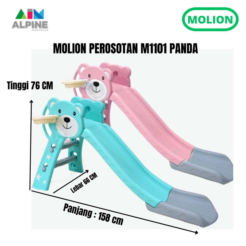 Jual MOLION PEROSOTAN/SELUNCURAN M1101 PANDA + RING BASKET | Shopee Indonesia