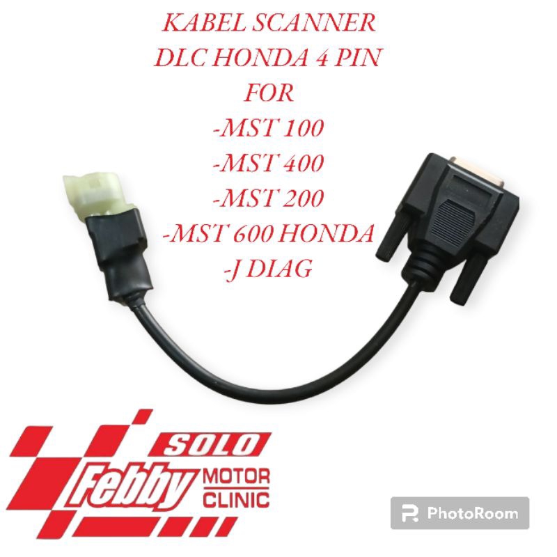 Jual KABEL SCANNER DLC HONDA MST 400-MST 100-MST 600-J DIAG LOKAL ...