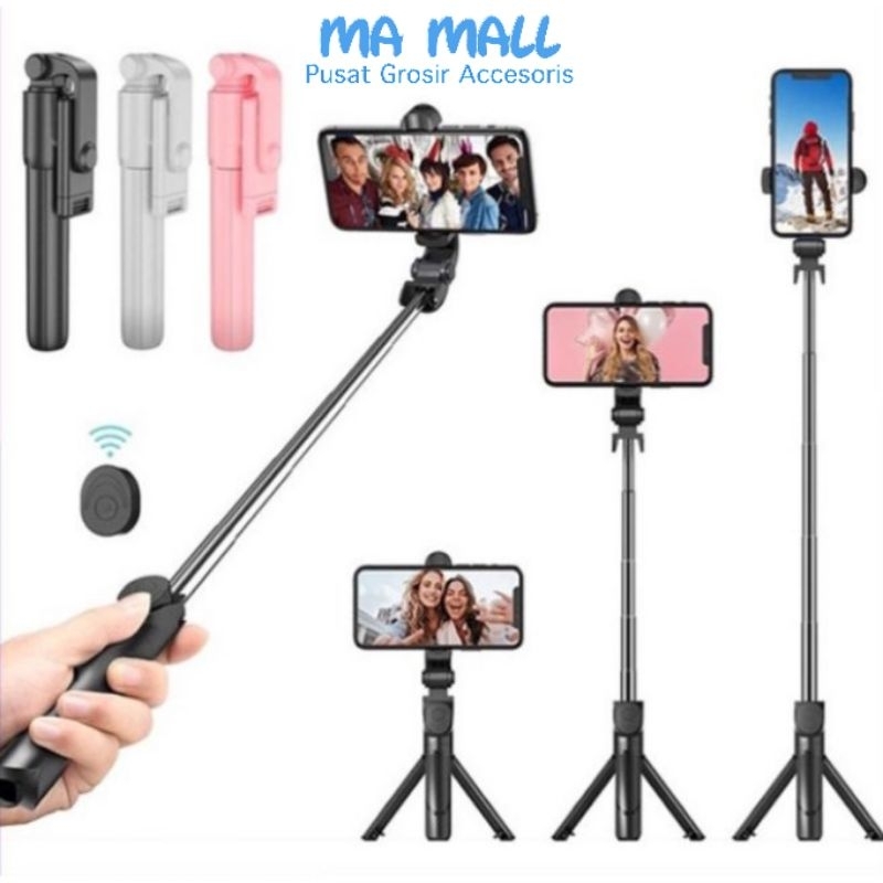 Jual Tripod Tongsis 3in1 Tongsis Selfi Stick Flash Tongsis 3 in 1 R1 ...