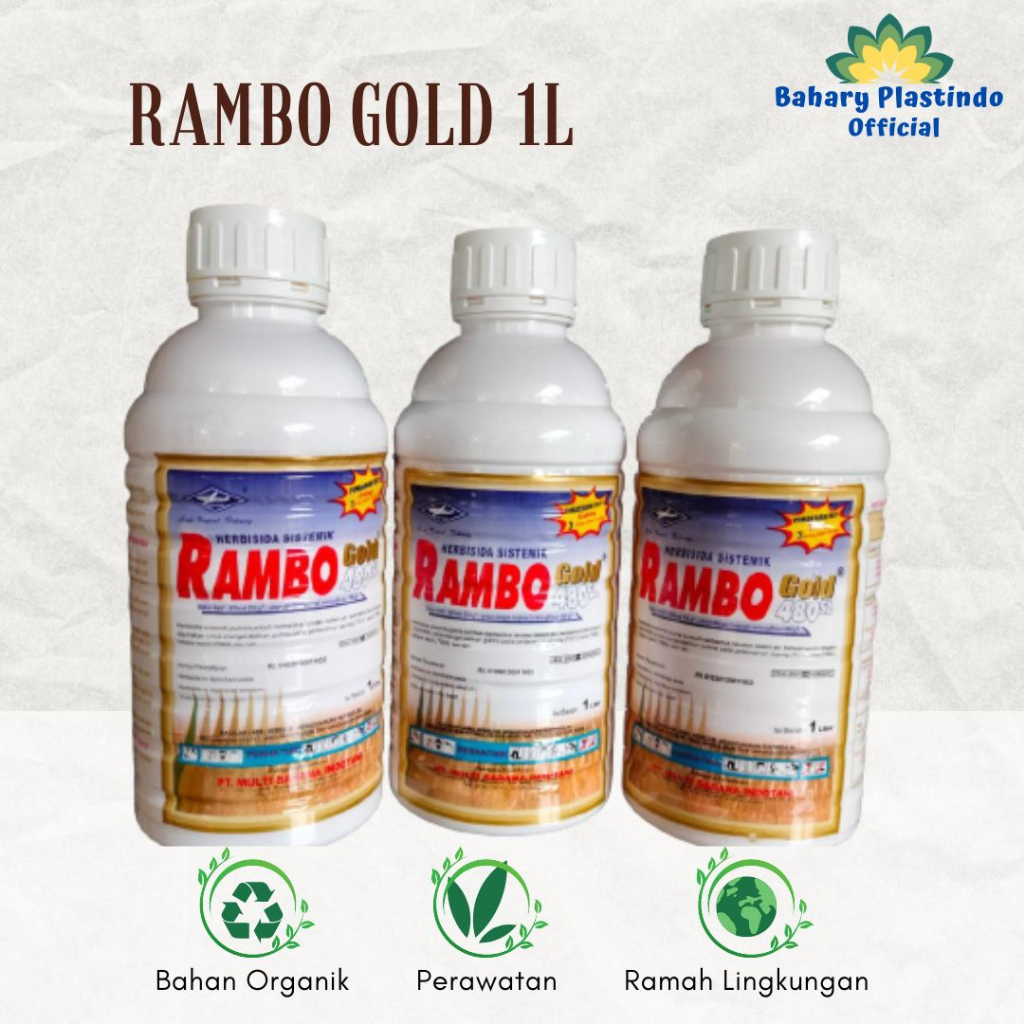 Jual Rambo Gold 480 SL 1 Liter Herbisida | Shopee Indonesia