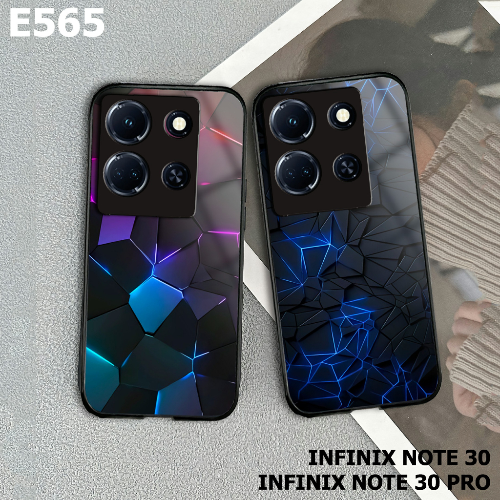 Jual E565 Case Kaca Kilau INFINIX NOTE 30 INFINIX NOTE 30 PRO PRO NOTE 40 NOTE 40 PRO HOT 50 4G ...