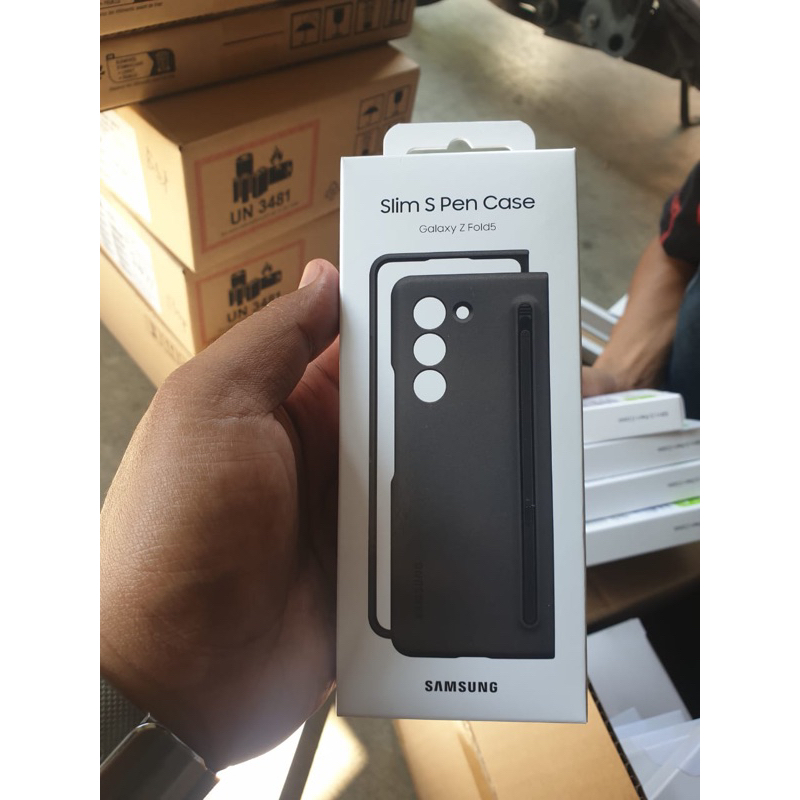 Jual (RESMI) Samsung Galaxy Z Fold 5 Fold5 Slim S Pen Case Casing ...