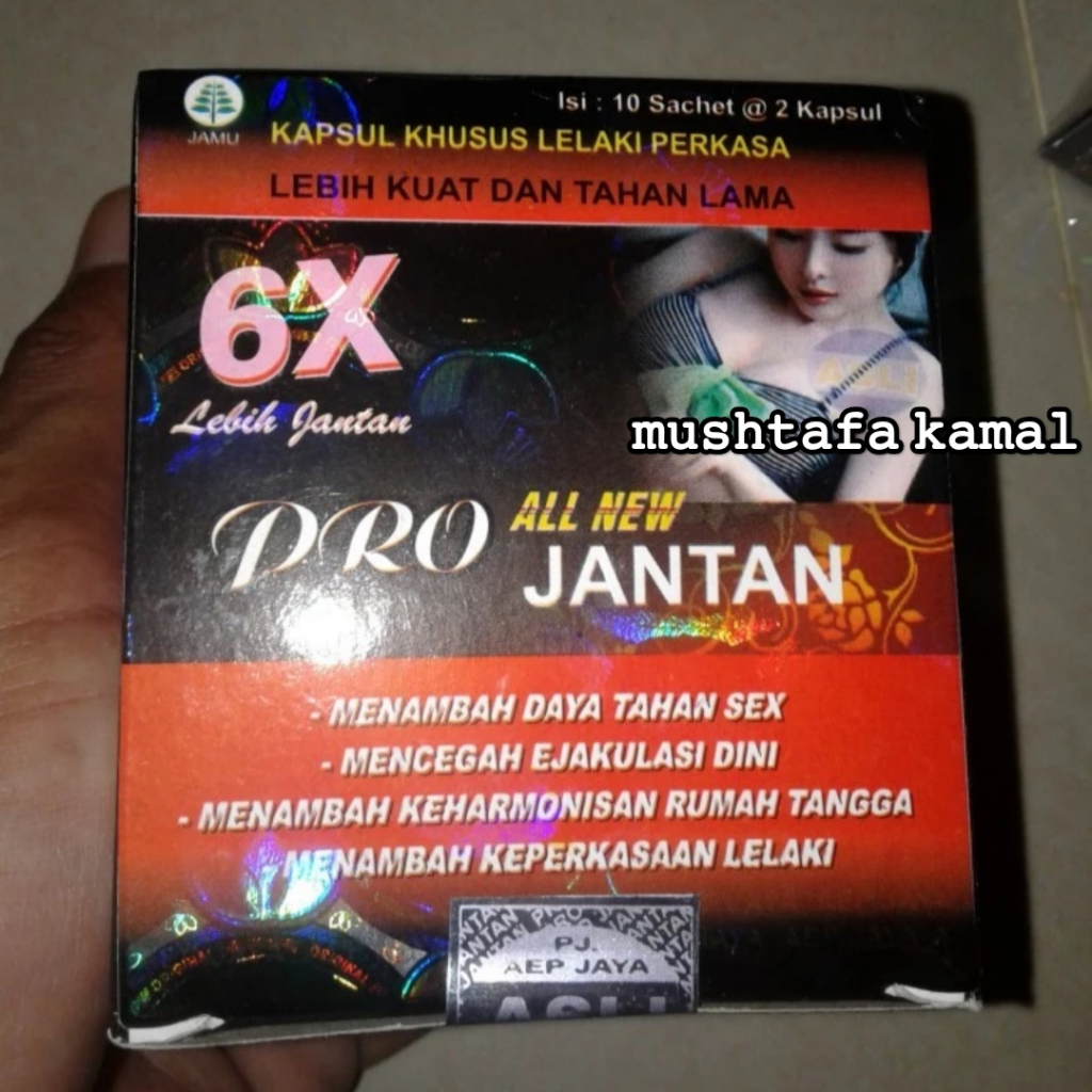 Jual Kapsul PRO JANTAN Obat Kuat Obat Tahan Lama 6X Lebih Jantan Penambah Stamina Pria Dewasa ...