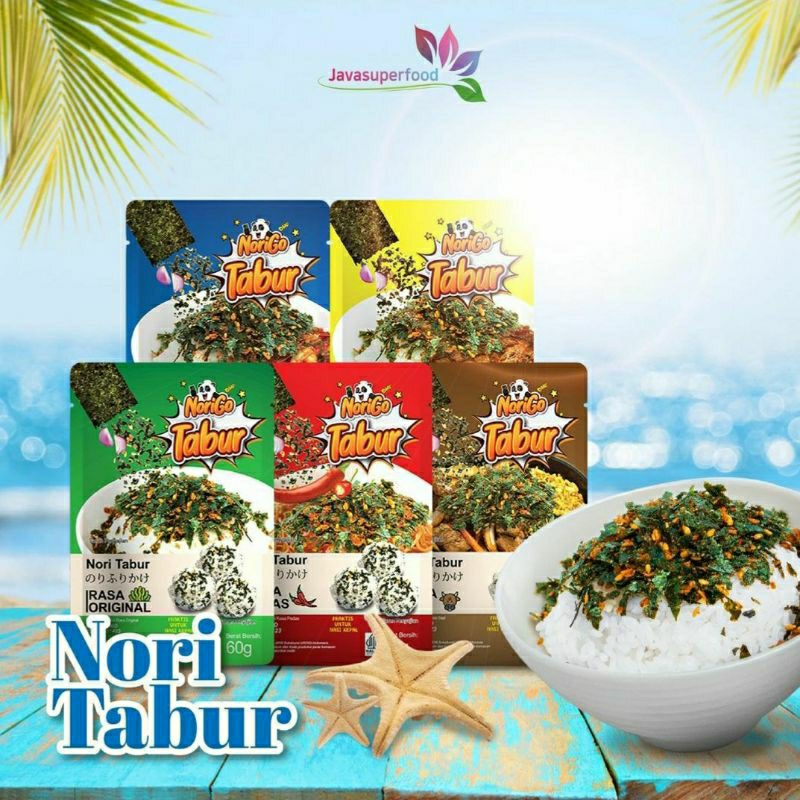 Jual NoriGo nori tabur / rumput laut panggang Norigo 60 gr | Shopee ...