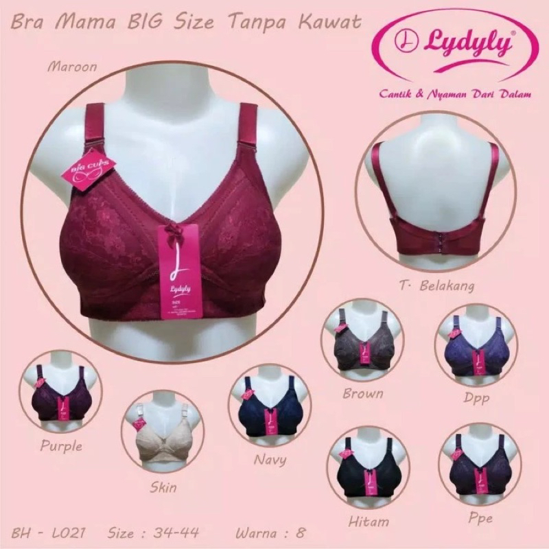 Jual BH LYDYLY L021 | BH CUP BESAR | SPORT BRA | BH TANPA BUSA | Shopee ...