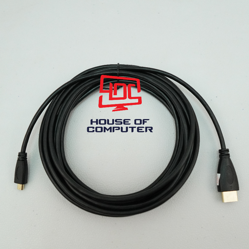 Jual Kabel HDMI to micro HDMI panjang 5 meter | Shopee Indonesia