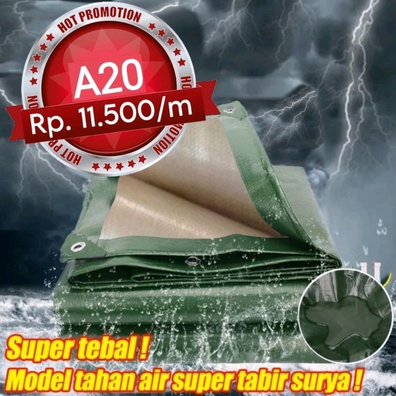 Jual Terpal KOREA A20 UV ukuran 5x10, terpal truk,terpal terop,terpal ...