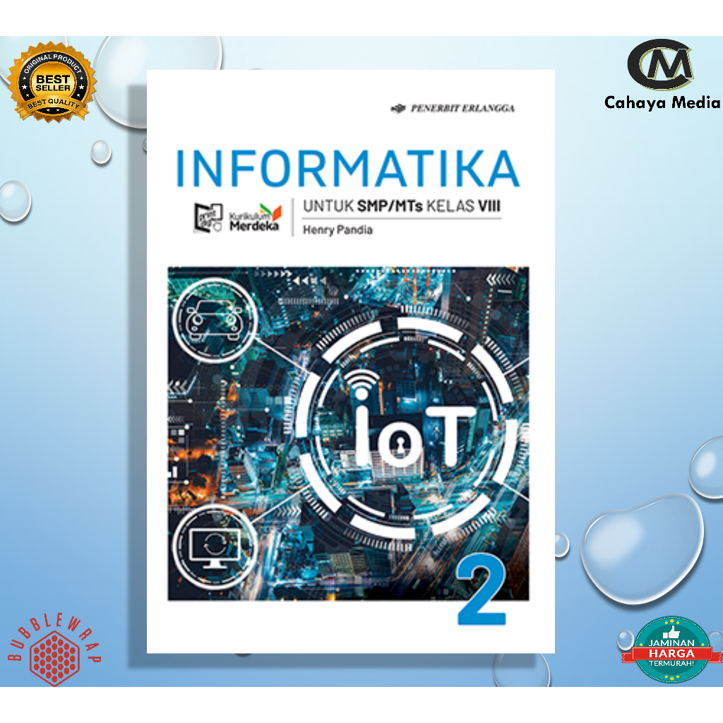 Jual [Penerbit Erlangga] Informatika kelas 8 Kurikulum merdeka | Shopee Indonesia
