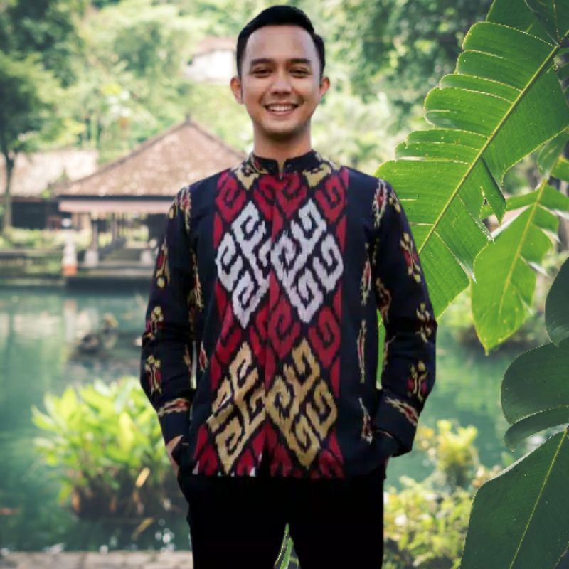 Jual READY STOCK BAJU TENUN KEMEJA TENUN KEMEJA TENUN PRIA BAJU KANTOR ...