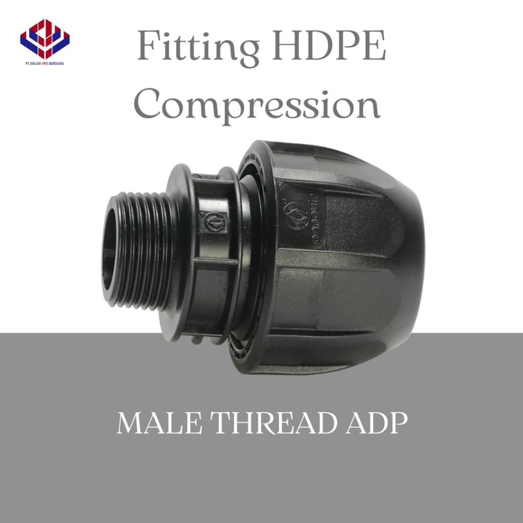Jual Sambungan Pipa HDPE Sock Drat Luar / Male Thread ADP 25mm x 32mm ...