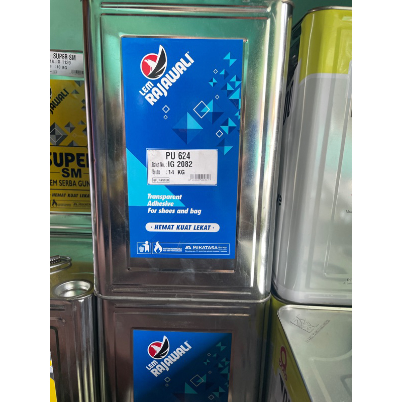 Jual lem pu rajawali isi 14kg (lem putih) | Shopee Indonesia