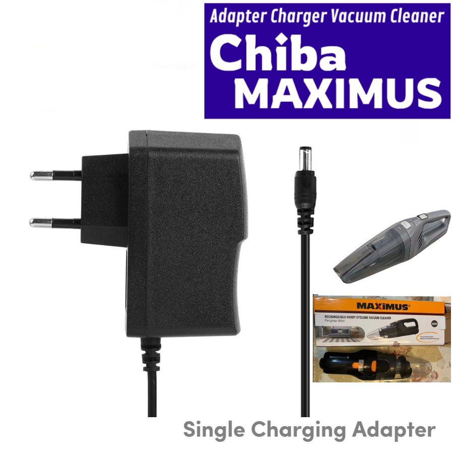 Jual Adapter Charger Chiba Vacuum Cleaner Maximus Adaptor Penyedot Debu ...