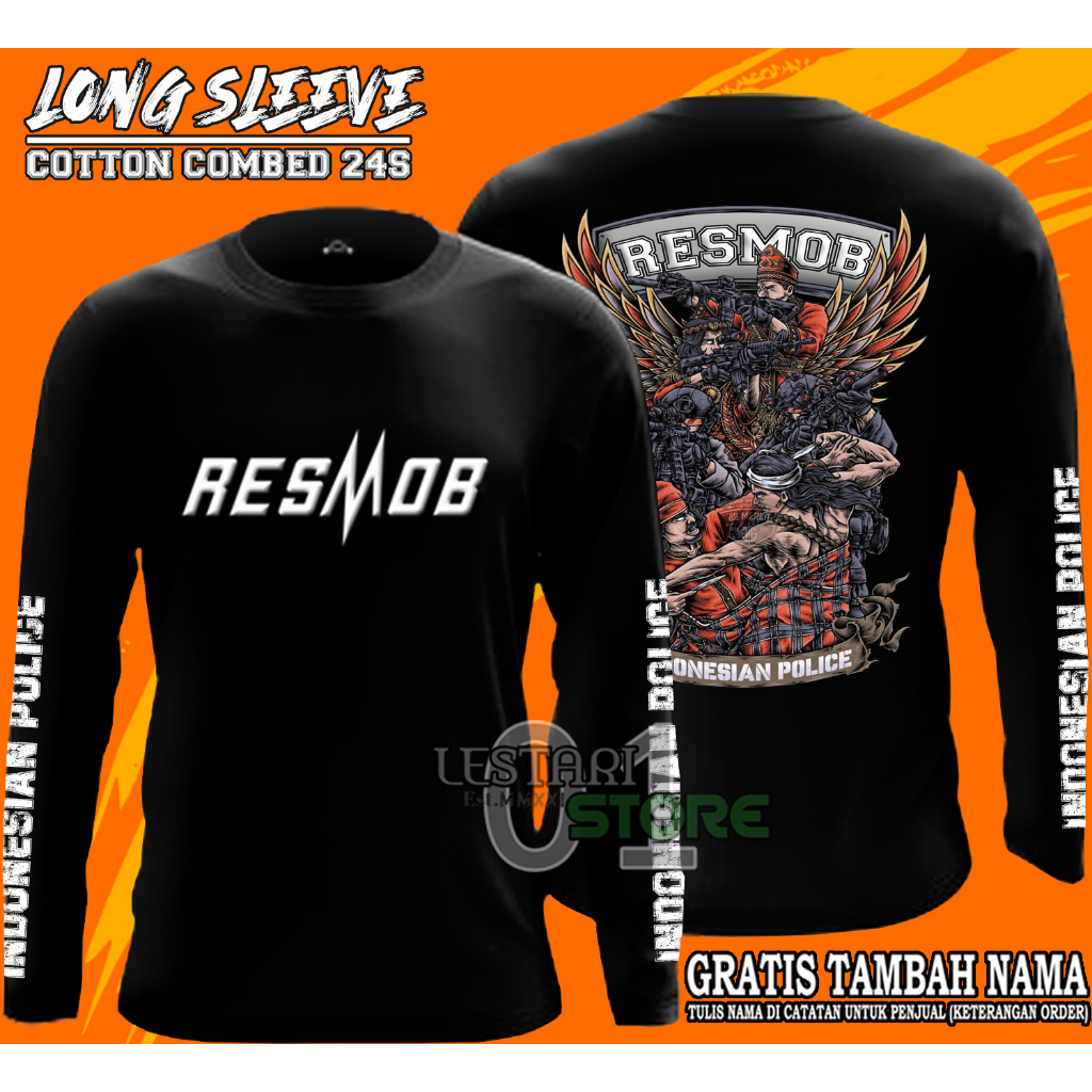 Jual KAOS POLISI TERBARU RESMOB INDONESIAN POLICE - MENGGUNAKAN BAHAN ...