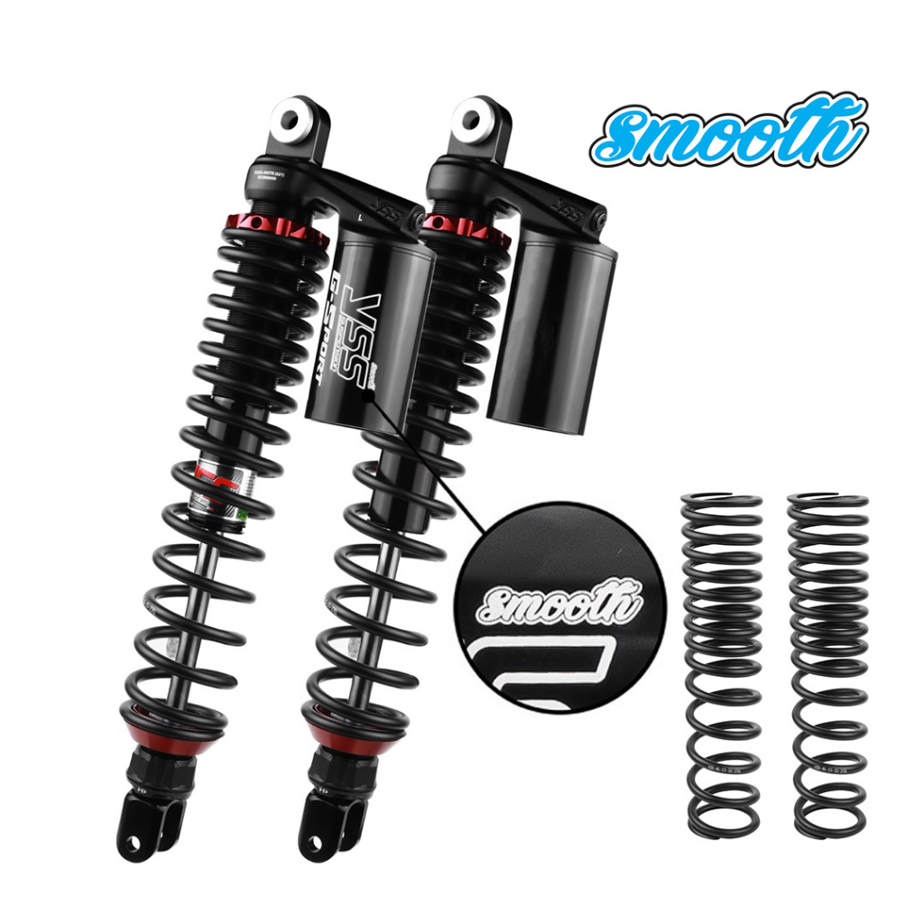 Jual YSS Twin Shock G-Sport Smooth Black Series TG302-395TR For ADV 160 | Shopee Indonesia