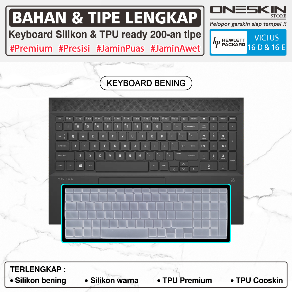 Jual Garskin Sticker Laptop Pelindung Keyboard Screen Protector HP ...