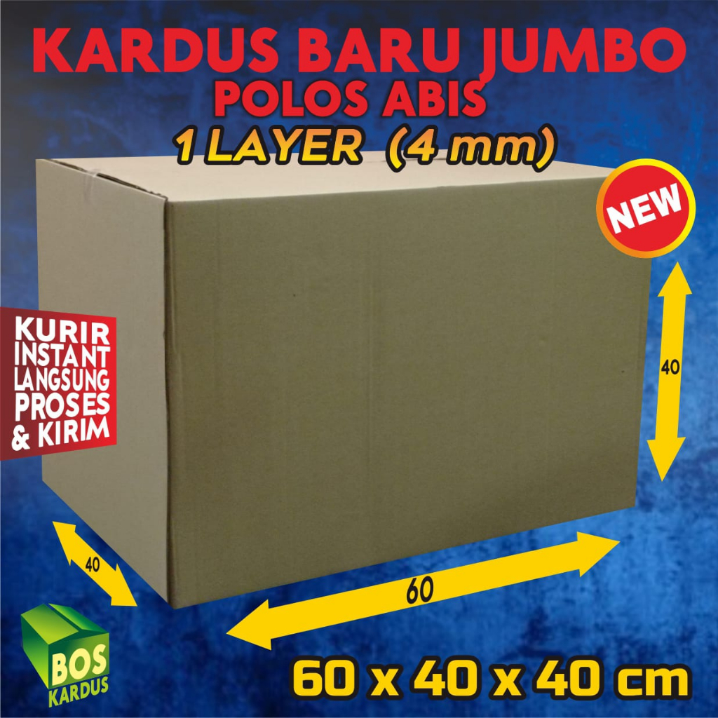 Jual Kardus Pindahan Besar Jumbo Packing Baru Bekas Packaging Box Dus ...