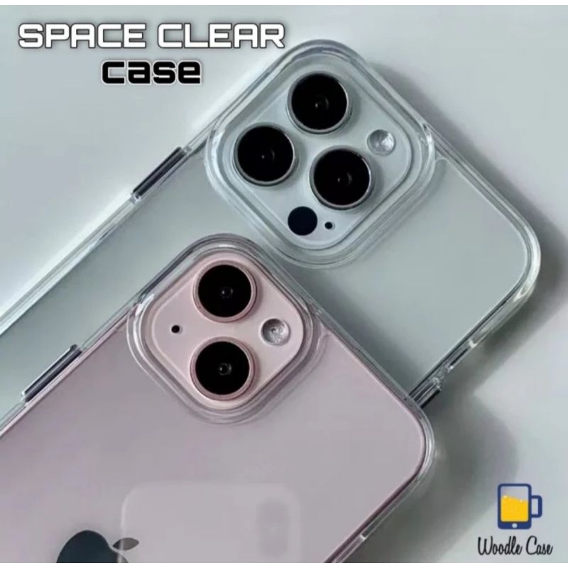 Jual CASE CLEAR SPACE TPU TEBAL 2.1MM IP 11/12/13 Pro ProMax | Shopee ...